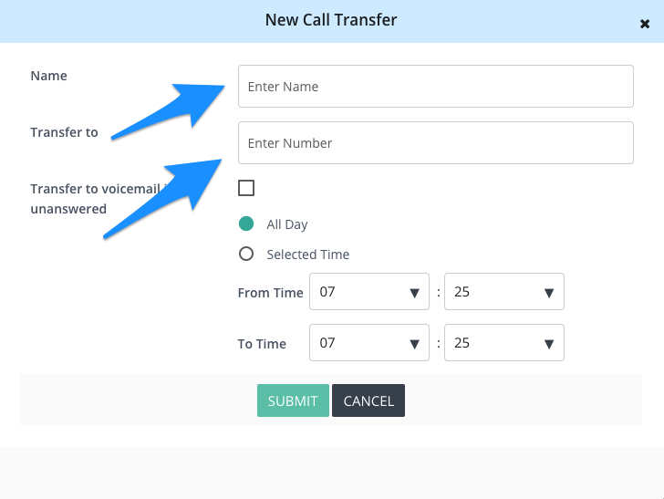 Help - Profiles – Call Transfer - VoiceRules Blog