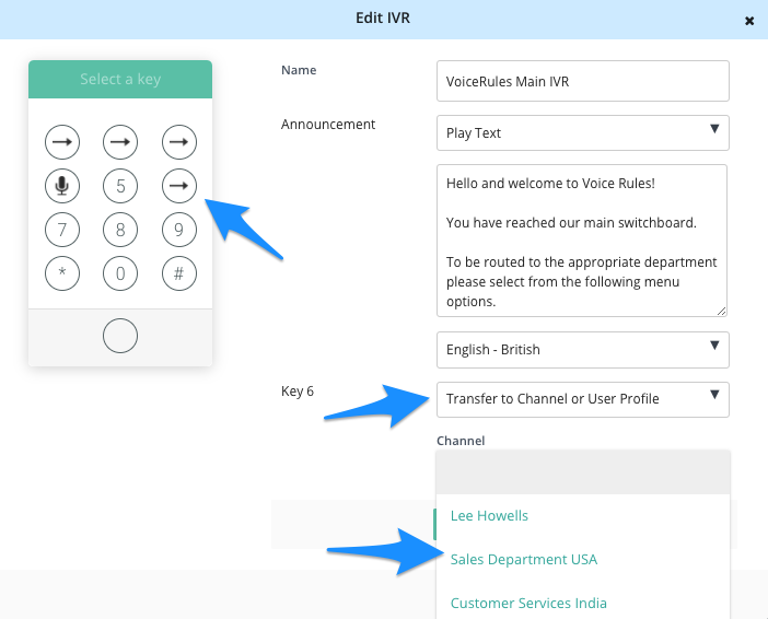 Help – Profiles – Channel/User Setup - VoiceRules Blog